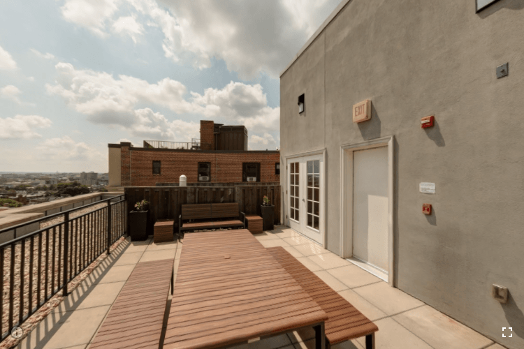 The Hamilton House Roof Deck Virtual Tour | Keener Management